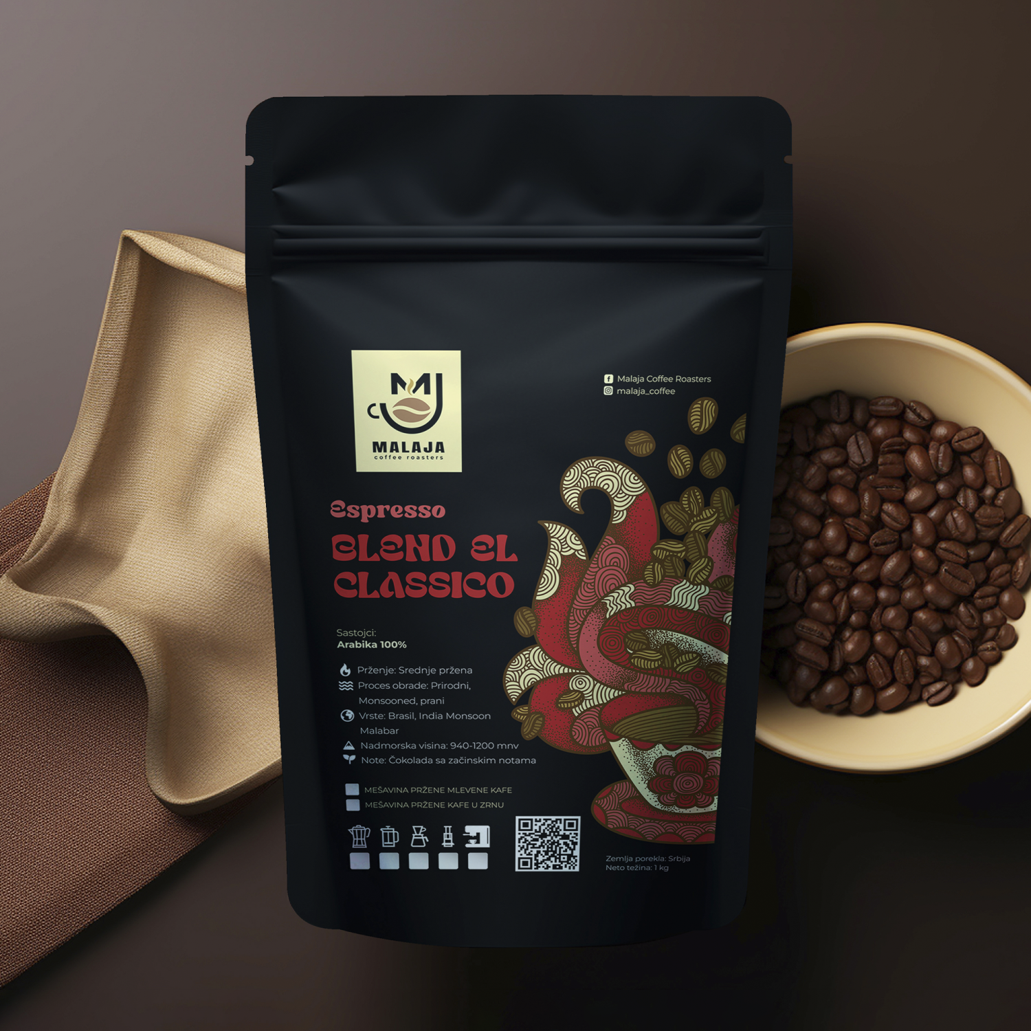 Blend El Classico – Malaja Coffe Roasters | Pržionica kafe